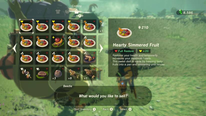 Zelda: Breath of the Wild’s easiest way to gain hearts from food