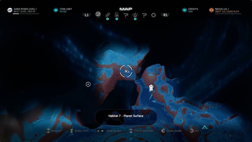 andromeda planetside