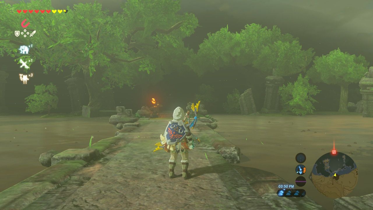 Shrouded Shrine quest in the Typhlo Ruins
