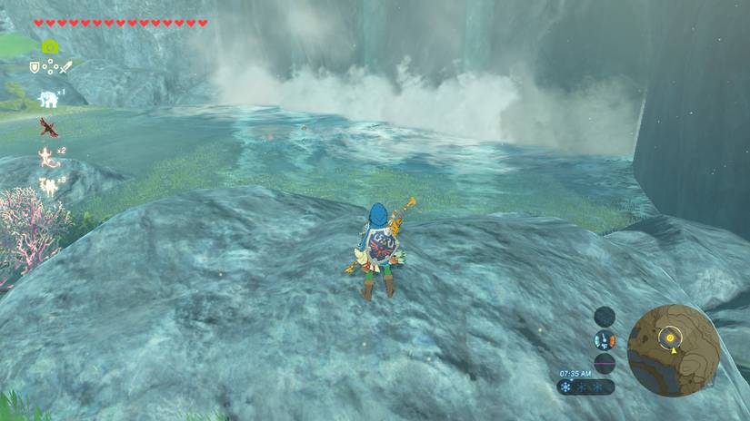 The Ceremonial Song quest (Dagah Keek shrine) in Zelda Breath of the Wild