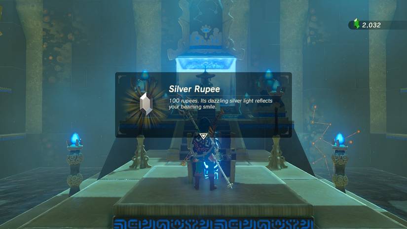 The Ceremonial Song quest (Dagah Keek shrine) in Zelda Breath of the Wild