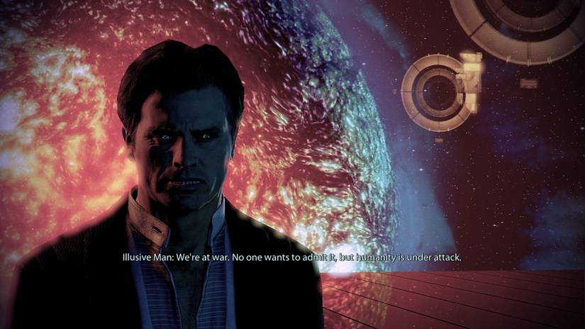 illusive man background