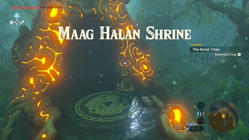 Zelda: Breath of the Wild guide: Maag Halan shrine (The Test of Wood ...