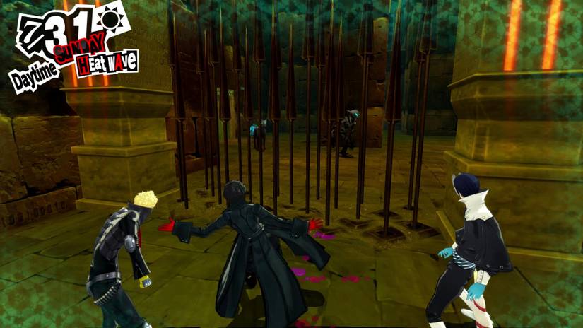 Futaba Tomb Palace walkthrough and Cognitive Wakaba Isshiki boss, Persona 5