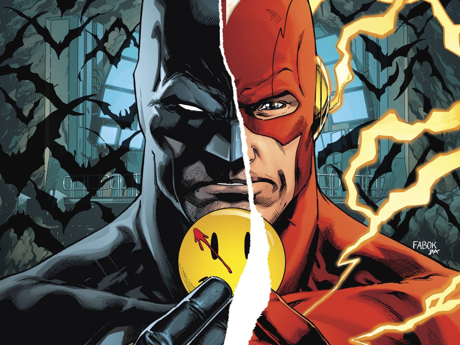 batman knocks on door