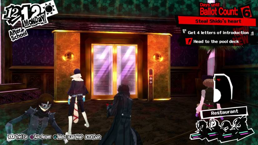 Shido’s Ship Palace walkthrough, Persona 5