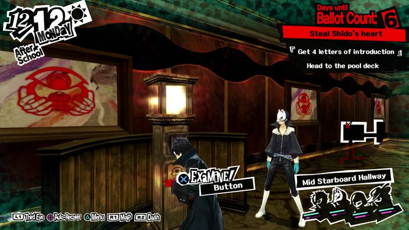 Shido’s Ship Palace walkthrough, Persona 5