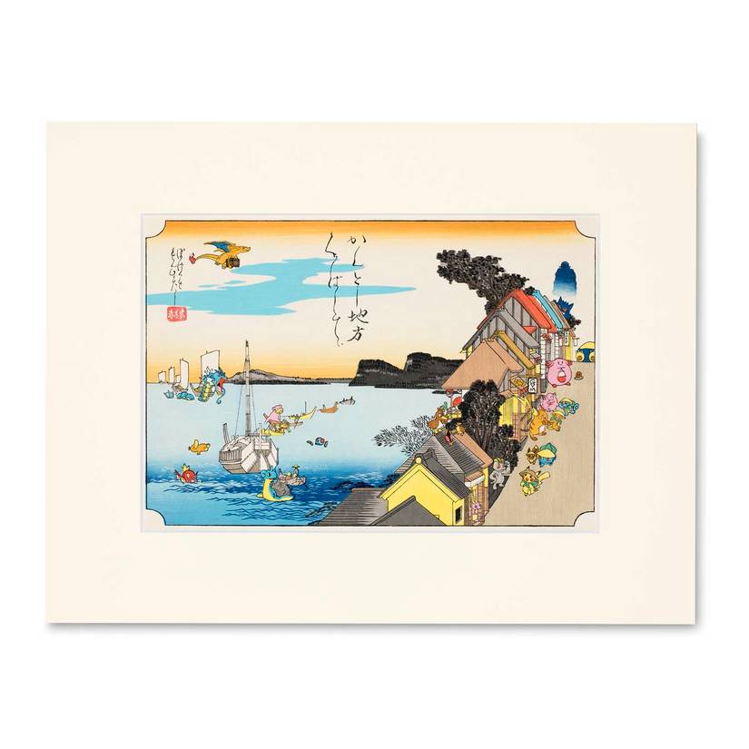 Pokémon woodblock prints are beautiful — and pricey