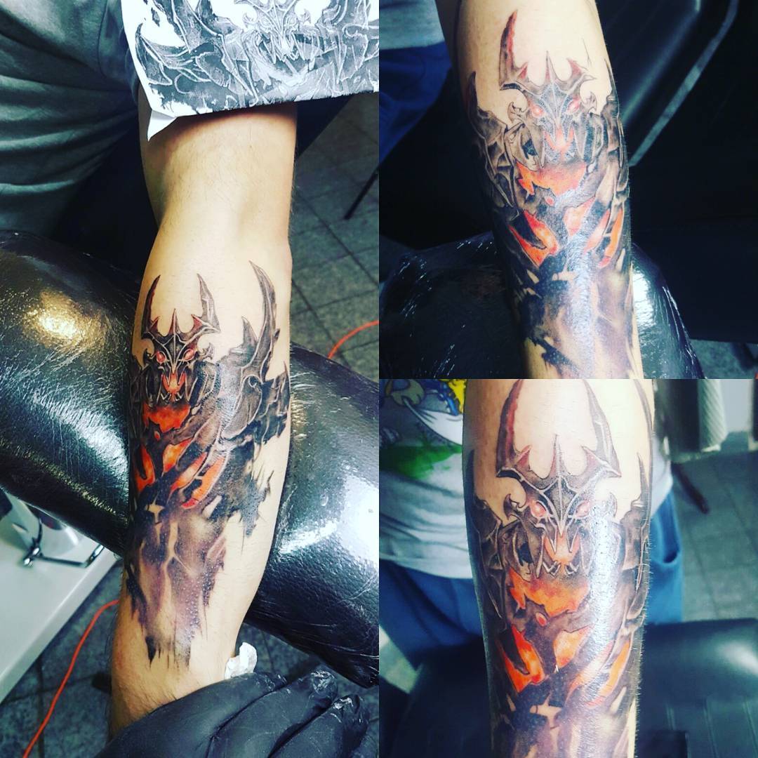 shadow fiend tattoo