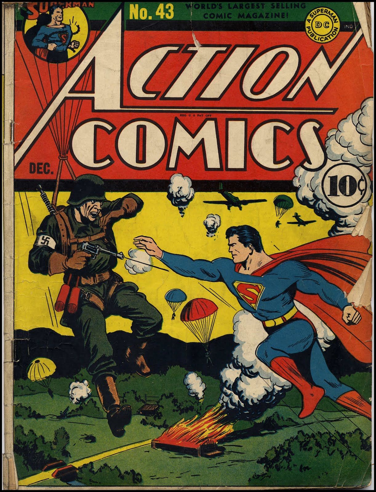 Would Superman punch a Nazi?