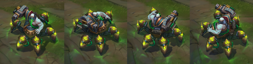 Urgot’s updated model is creepy but clean