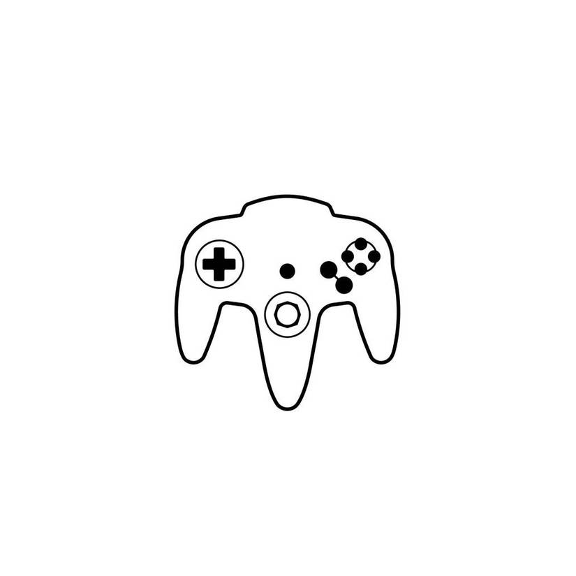 nintendo 64 controller art
