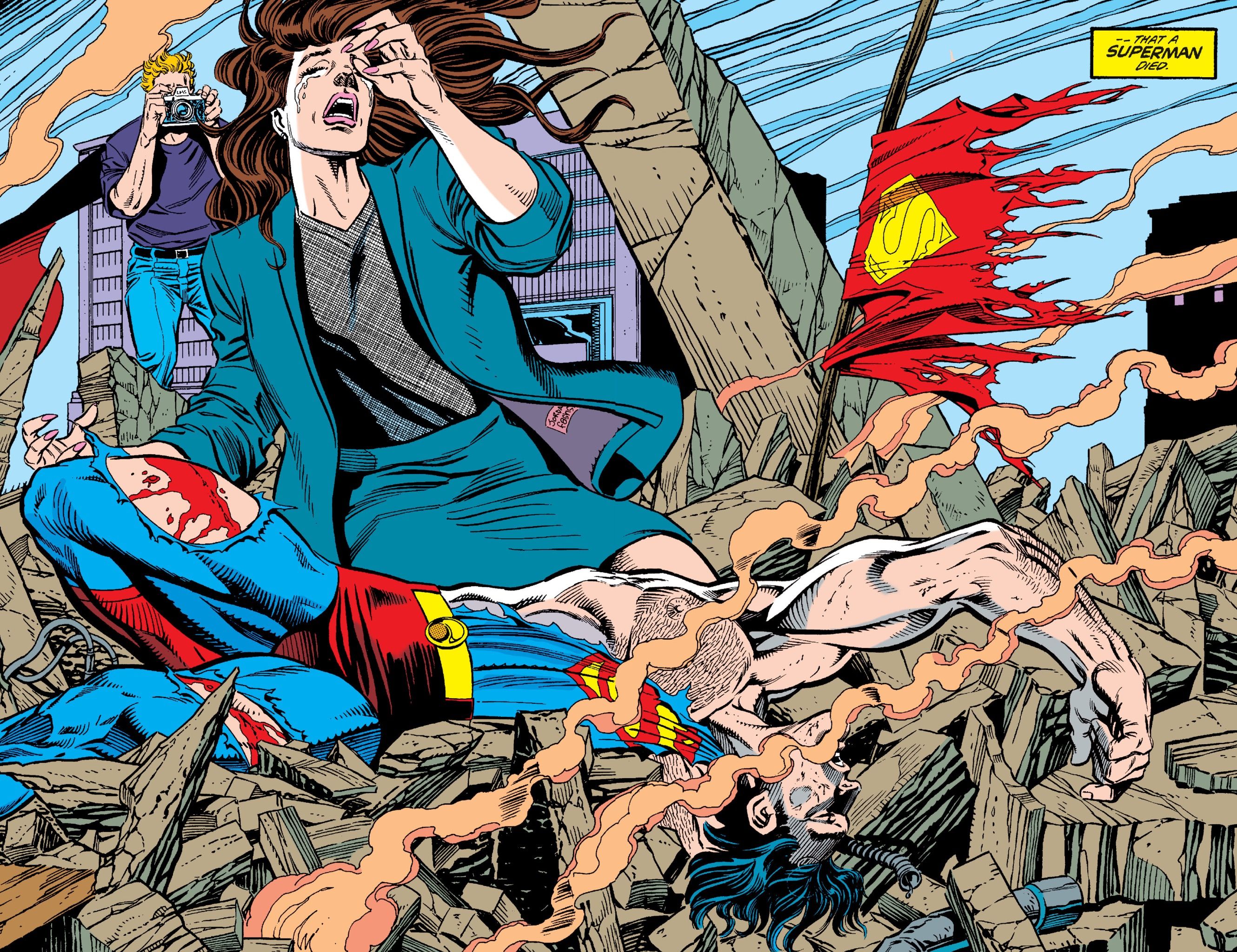 how does superman stop doomsday