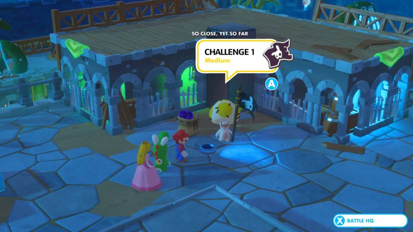 Mario + Rabbids Kingdom Battle guide: Finding challenges (and replaying ...