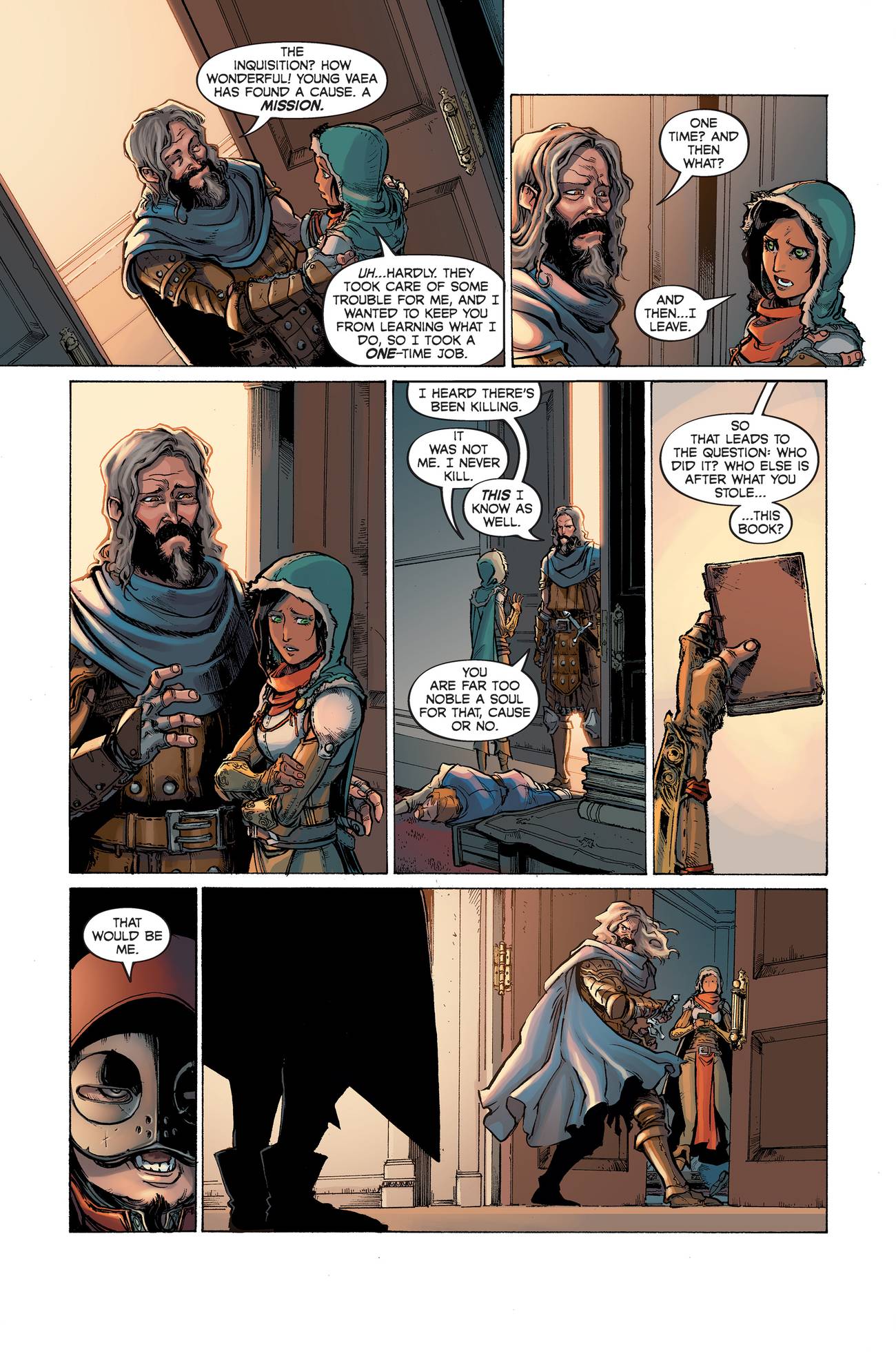 Dragon Age: Knight Errant draws to a close with fifth issue