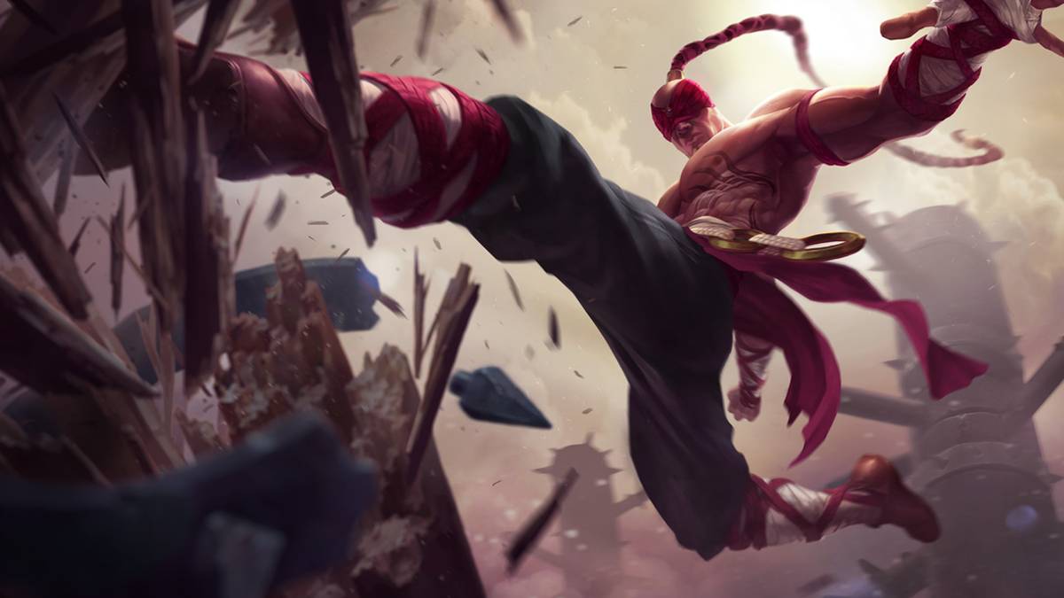 lee sin drawing