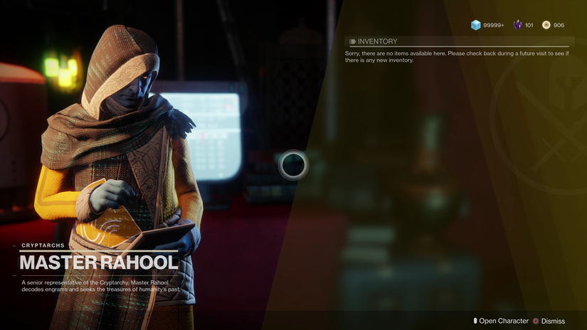 destiny 2 cryptarch level