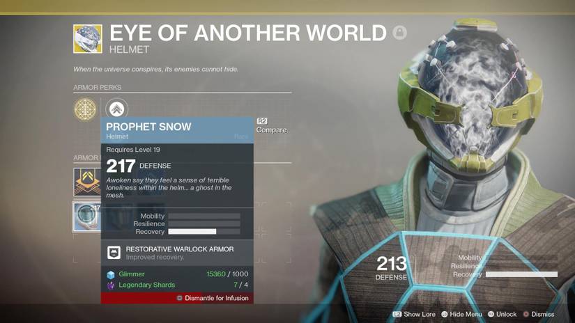 Destiny 2 guide: How to infuse armor and weapons