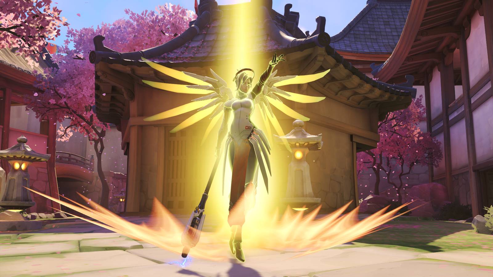 Overwatch fans are in love with this alternate Mercy concept art