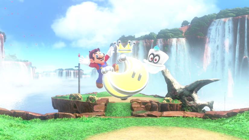 Super Mario Odyssey guide: Cascade Kingdom all power moon locations