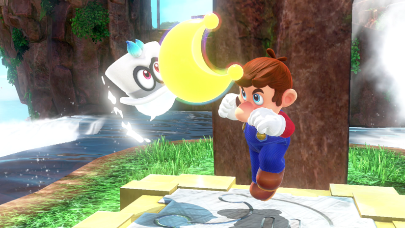 Super Mario Odyssey guide: Cascade Kingdom all power moon locations