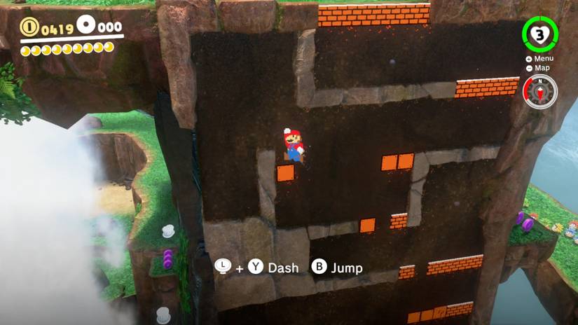 Super Mario Odyssey guide: Cascade Kingdom all power moon locations