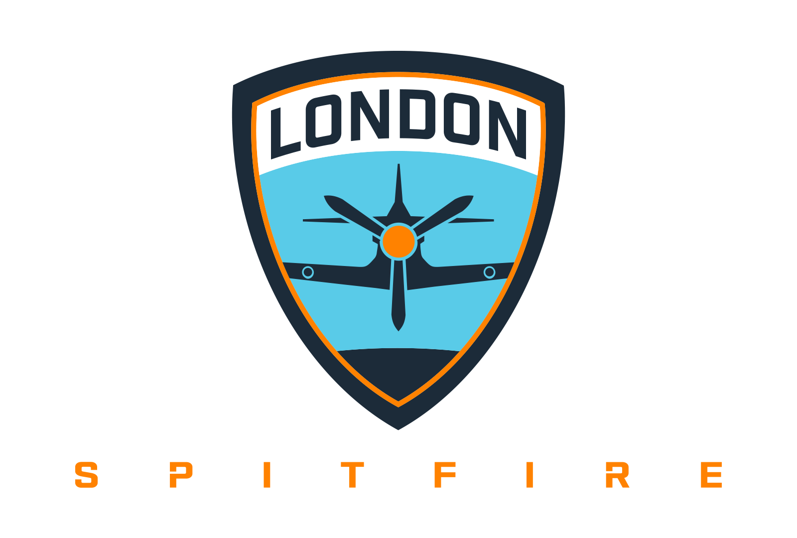 spitfire logo blue