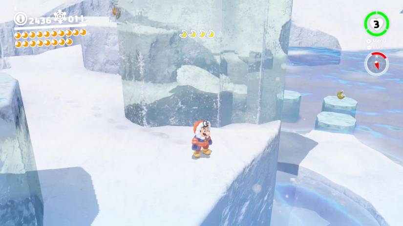 Super Mario Odyssey guide: Snow Kingdom all power moon locations