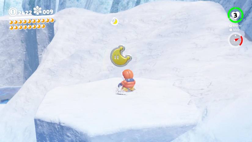 Super Mario Odyssey guide: Snow Kingdom all power moon locations