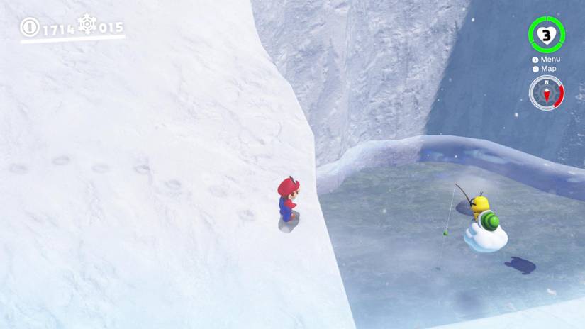 Super Mario Odyssey guide: Snow Kingdom all power moon locations