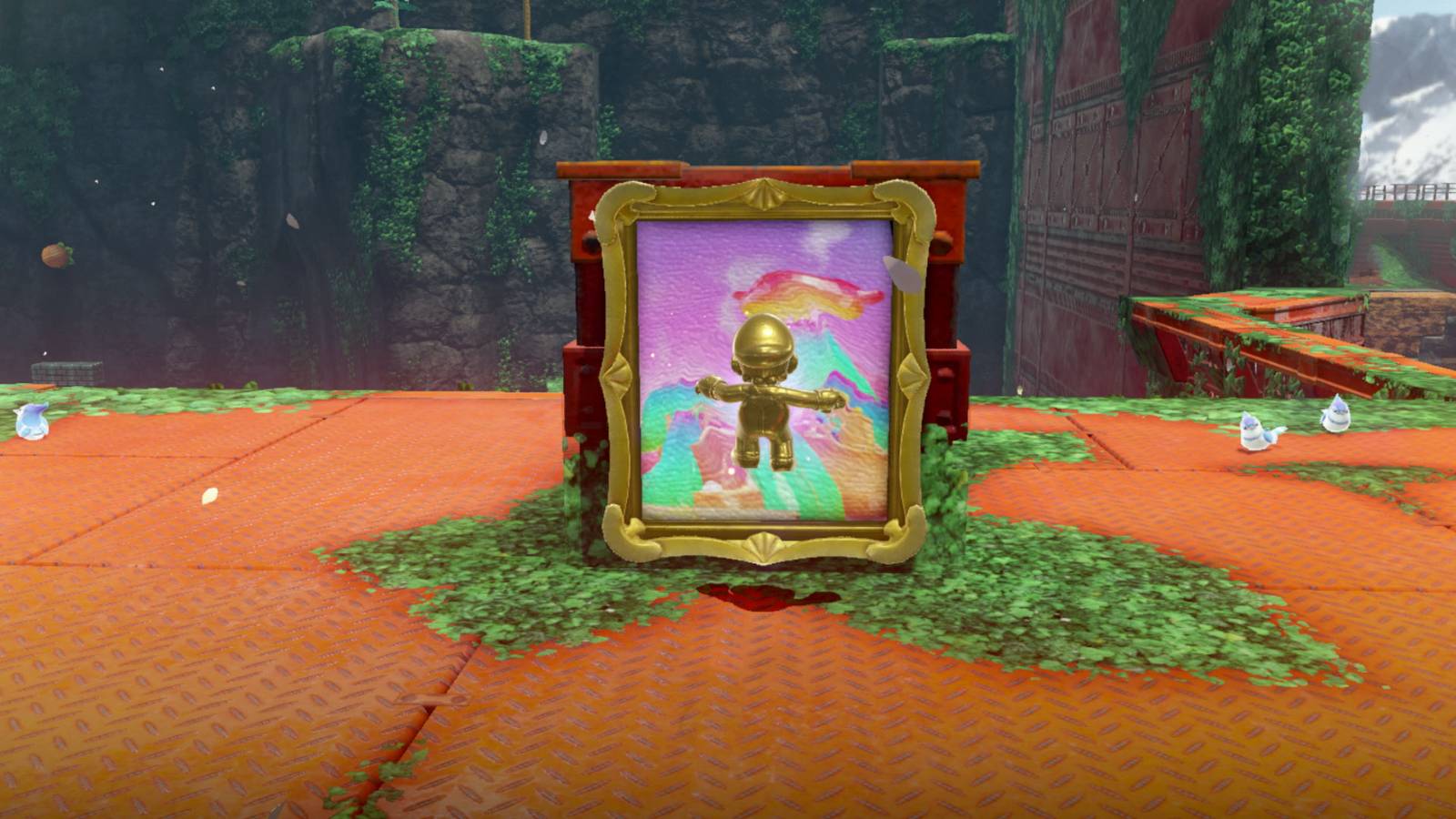 empty picture frames mario odyssey