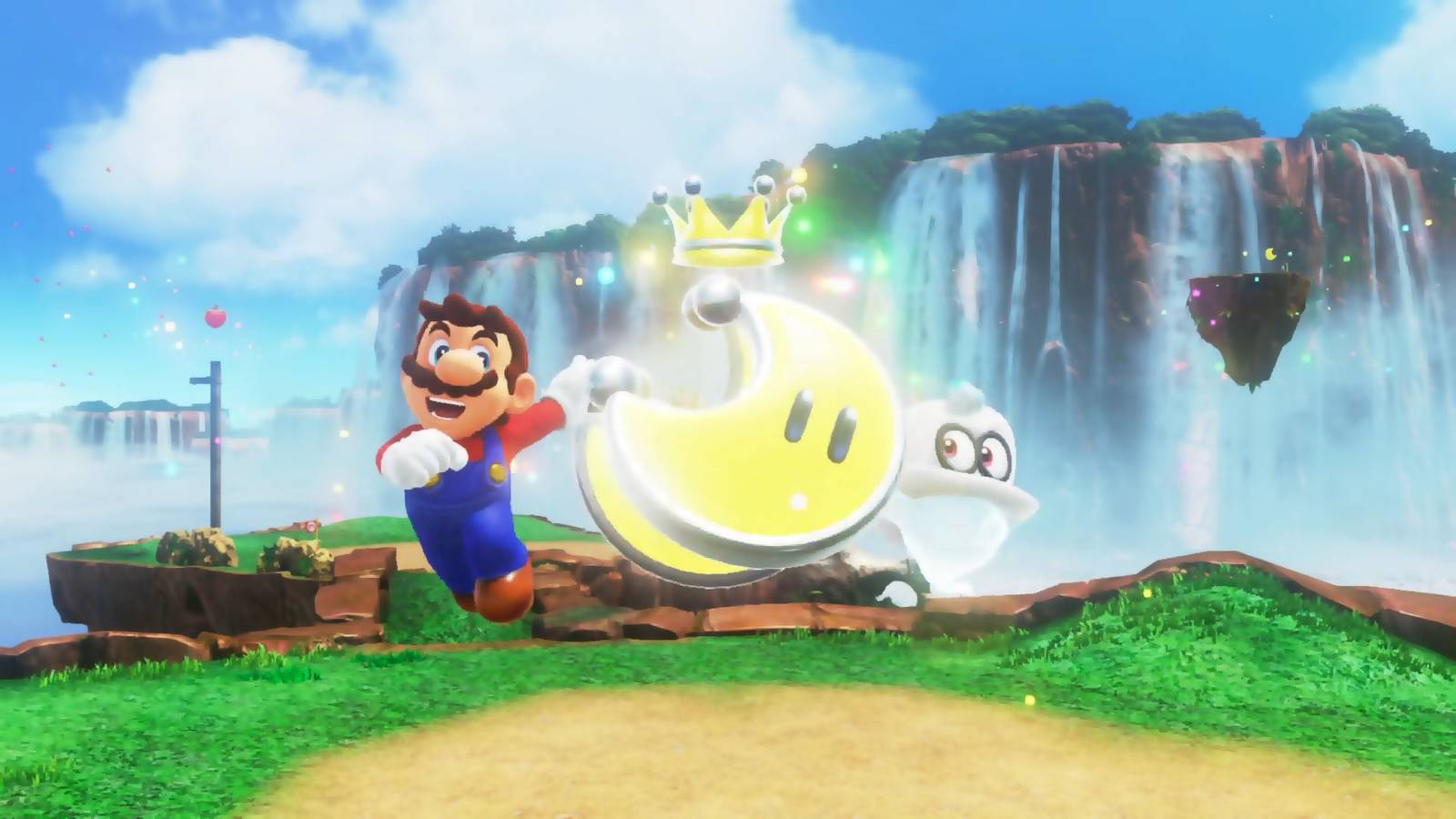 Super Mario Odyssey power moon locations