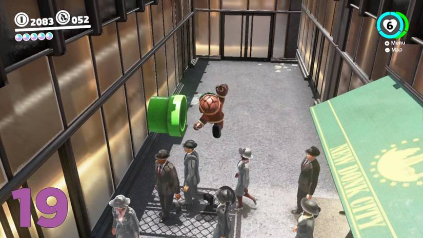 Super Mario Odyssey guide: Metro Kingdom all purple coin locations