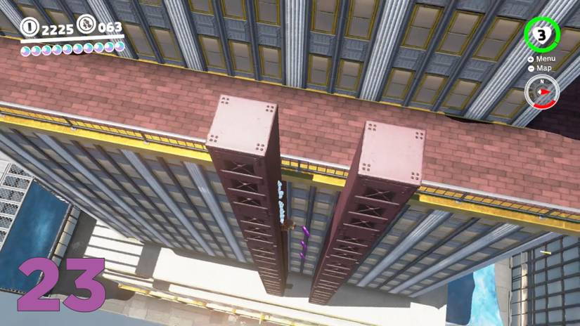 Super Mario Odyssey guide: Metro Kingdom all purple coin locations