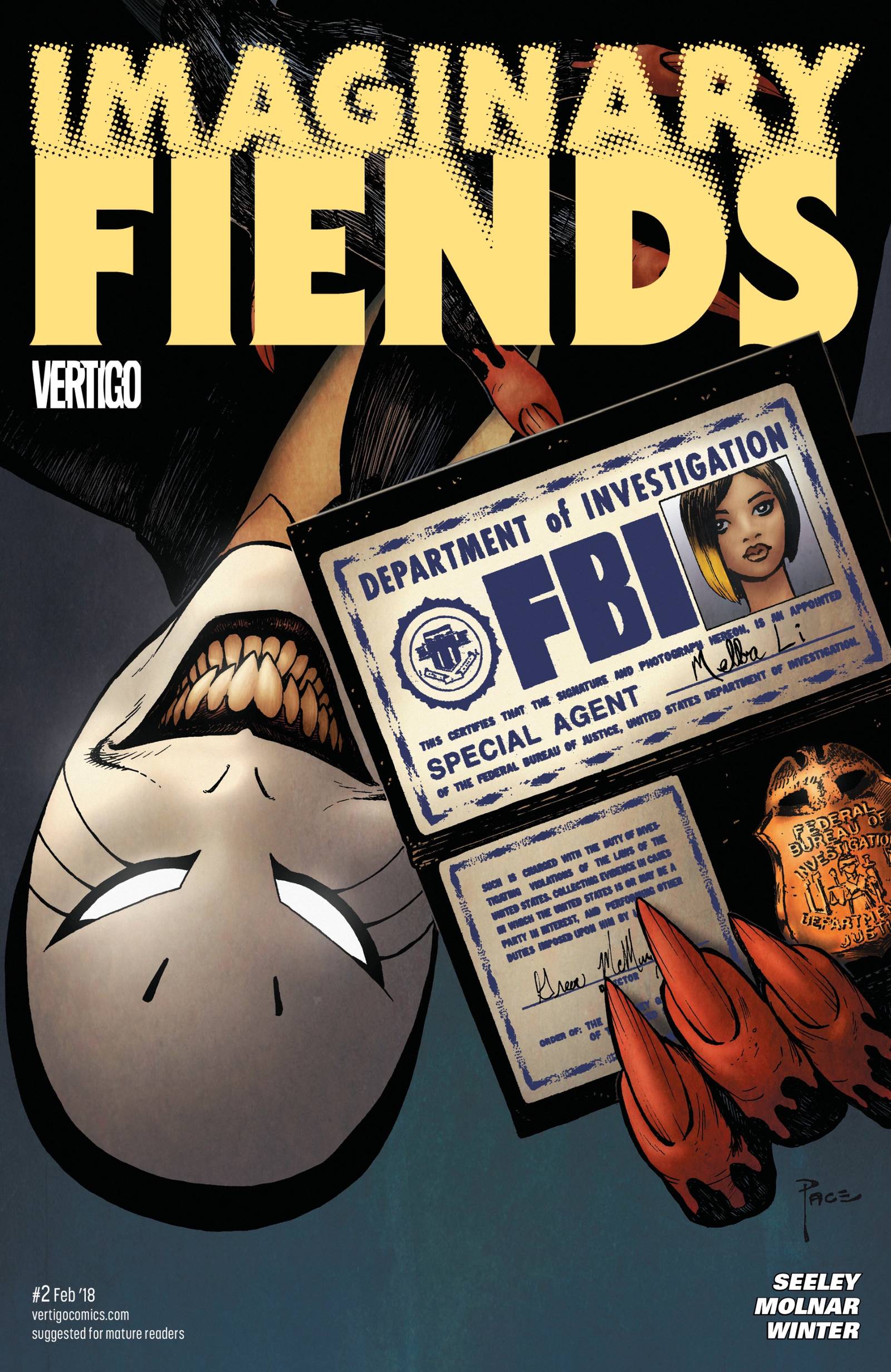 DC's new horror comic pits FBI agents against deadly imaginary friends